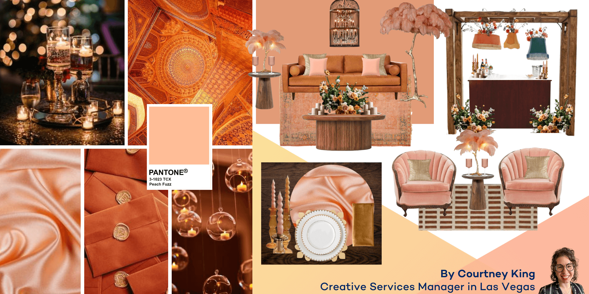 Peach Fuzz: The Perfect Color for Your Next Event