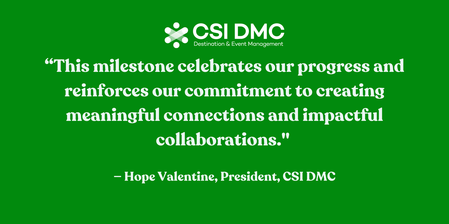 We’re in the Fast Lane! CSI DMC Celebrates Spot on Inc. 5000 List